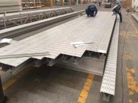 China Industrial Aluminum Extrusion Profiles 6063 T5 PVDF Coating 400mm Width for Machinery for sale