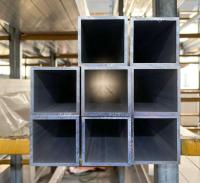 China 6063 6061 Aluminum Extruded Profiles Square Or Rectangular Tube Pipe 15mm 8mm for sale