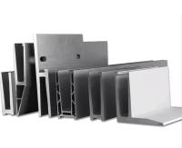 China U Channel Aluminum Profile Railing Post Base Profiles for Glass Balustrades 6000 Series T5 for sale