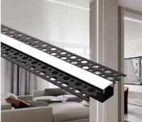 China LED Strip Aluminum Profile Wall Wash Light 6000 Series T5 T6 Anodized Custom Length for sale