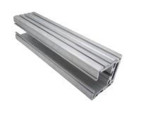China Aluminum U-slot Frameless Glass Railing Floor Groove Profile 6000 Series T5 T6 for sale
