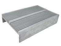 China Custom Aluminum Profile Radiator Electronic Housing Cooling Fins 6000 Series T5 for sale