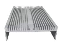 China Custom Aluminum Profile Radiator Electronic Housing Cooling Fins 6000 Series T5 for sale