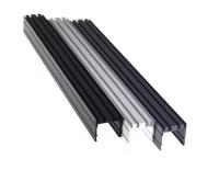 China Anodized Aluminum U Profile Channel 6000 Series T5 T6 Extrusion Custom Length for sale