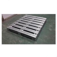 China Aluminum Welding Pallet 1200x1000mm 2 Way Entry Al6063 T5 Warehouse Storage Tray for sale