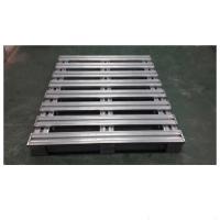 China Aluminum Welding Pallet 1200x1000mm 2 Way Entry Al6063 T5 Warehouse Storage Tray for sale
