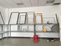 China Black and Gold Anodized Aluminum Industrial Profile TV Frame CNC Machining 32 to 110 Inch for sale