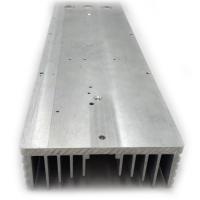 China Custom Aluminum Heatsink Profile High Density Fin Extruded Heat Sink with Anodized T5 T6 for sale