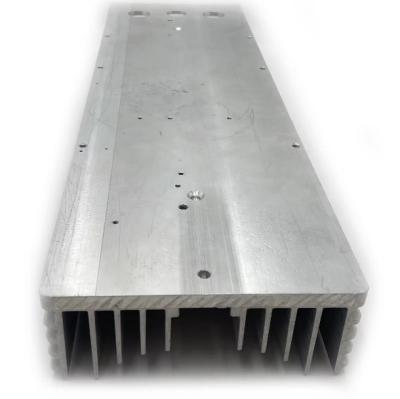 China Custom Aluminum Heatsink Profile High Density Fin Extruded Heat Sink with Anodized T5 T6 for sale