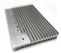 China Custom Aluminum Heatsink Profile High Density Fin Extruded Heat Sink with Anodized T5 T6 for sale