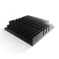 China Aluminum Heat Sink Profile 250mm Al6063 T5 Extrusion for CPU Cooling High Performance for sale