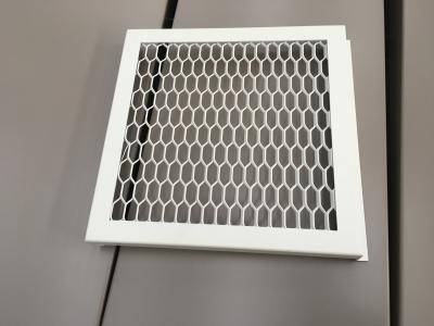 China RAL 9016 White PVDF Coated Punching Wave Aluminum Panel Tolerance +/- 0.01mm for sale