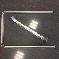 China Custom Small Radius Aluminum Bending Profiles Silver Anodized 0.01mm Tolerance for sale