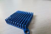 China Aluminum Heat Sink Extrusion 6063-T5 Air Cooling Profile 6.0m Length Customizable for sale