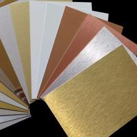 China Sublimation Aluminum Sheet 0.45mm 0.55mm 0.65mm for Nameplate Signage Photo Plate for sale