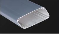 China Powder Coated Aluminum Extrusion Profiles Chromizing Pretreatment 6m Length for sale