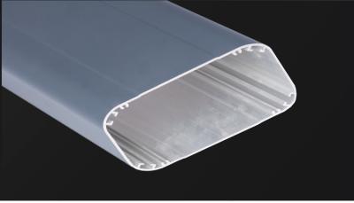 China Powder Coated Aluminum Extrusion Profiles Chromizing Pretreatment 6m Length for sale