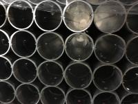 China Aluminum Round Tube 30mm Diameter 1.5mm Thickness Punching Drilling Holes for sale