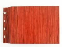 China Wood Grain Aluminum Siding Panel Fire Resistant Class A Exterior Wall Cladding 0.5mm for sale