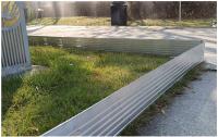 China Aluminum Landscape Edging 6063 T5 2mm Thick Easy Install Professional Garden Border Fence for sale