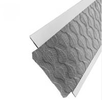China Aluminum Rain Gutters Cover Guard 6063 T5 Roofing Rainwater Drainage System 6 Inch for sale