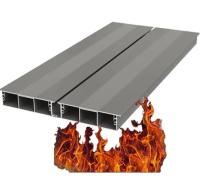 China Aluminum Slip-Resistant Fireproof Waterproof Outdoor Engineered Wood Floor 6063 T5 for sale