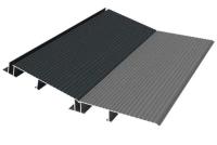 China Aluminum Deck Designs Removable Rod Balcony Deck Balcony Ide Mount System Baluster Railing Decking for sale