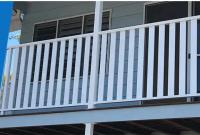 China Aluminum Balcony Railing 6063 T5 T6 Custom Size Decorative Handrail for Stairs for sale