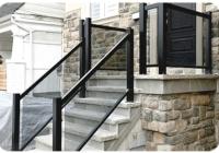 China Outdoor Balcony Top Mounted Aluminum U Channel Tempered Glass Frameless Railing Hardware 6063-T5 for sale