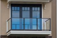 China Frameless Glass Pool Fence Spigot Stainless Steel Balcony Railing 12mm for sale