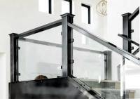 China Frameless Glass Pool Fence Spigot Stainless Steel Balcony Railing 12mm for sale