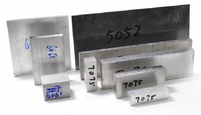 China 7075 7050 7003 7046 Aluminum Alloy Extrusion Flat Bar Custom Profile Block 3-250mm OD for sale