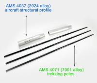 China Custom High Hardness 2024 7003 7075 Aluminum Pipe Tube for Aviation T5-T8 for sale