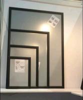 China 6063T5 Brushed Anodized Aluminum Photo Frame 1000mm x 800mm Custom Sizes for sale