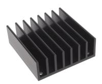 China Custom T5 Aluminum Heatsink Extrusion Profile Anodized 6000 Series 3000 Ton Capacity for sale