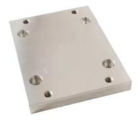 China Custom CNC Machined 6000 Series Aluminum Plate ±0.02mm Tolerance 3000 Tons Monthly Output for sale