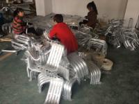 China Silver Anodized AA20um Aluminum Round Tube with Holes - 75,000 Tons Annual Capacity - 25 Day Delivery for sale