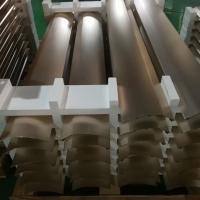 China Brushed Bright Anodized Champagne Aluminum CNC Machined Panel for Air Conditioner 6061 for sale