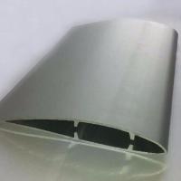 China Architectural Extruded Airfoil Aluminum Louver Blade 450×60×3.0mm for Industrial Building Ventilation for sale