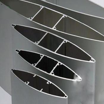 China Anodized Aluminum Extrusion Profile Fans with Airfoil Blades - 450×60×3.0mm to 230×33×2.4mm Dimensions for sale
