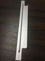 China CNC Machining Sand Blasted Natural Anodized Aluminum Profile for Drawer Handle 100pcs MOQ for sale