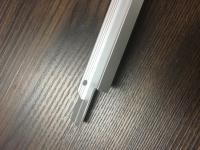 China CNC Machining Sand Blasted Natural Anodized Aluminum Profile for Drawer Handle 100pcs MOQ for sale