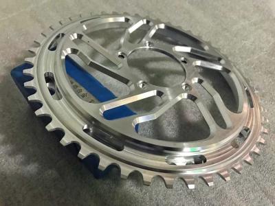 China Aluminum Bicycle Accessories CNC Machined Parts 4 Axis Precision ±0.0002mm for sale