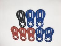 China 6063 T5 Aluminum Alloy Anodized CNC Machining Auto Parts Blue Red for sale
