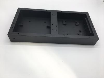 China Customized CNC Machining Parts Traffic Light Box with Black Anodizing for sale