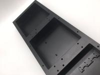 China Customized CNC Machining Traffic Light Box Black Anodizing 6061 Aluminum for sale