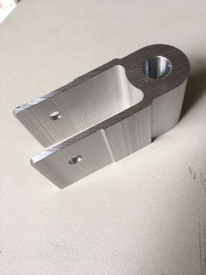 China 6082T6 Aluminum Extrusion Profile CNC Precision Cutting and Drilling Parts 0.002mm Tolerance for sale