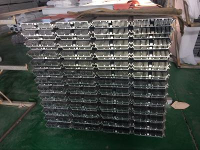 China CNC Machined Aluminum Heatsink Extruded Profile 6063 T5 OEM Custom Design for sale