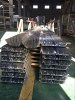 China CNC Machined Aluminum Heatsink Extruded Profile 6063 T5 OEM Custom Design for sale