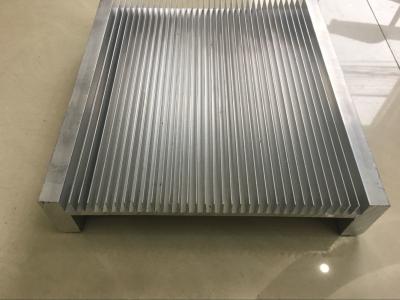 China CNC Milling Aluminium Heat Sink Profile 300mm Width 6061 Alloy Extruded for sale